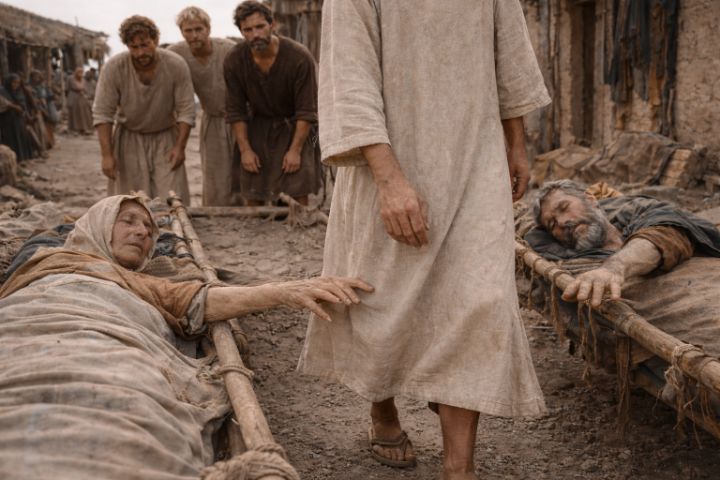 225c Touching his garment - Pruitt Gallery - Digital Art & AI, Religion ...