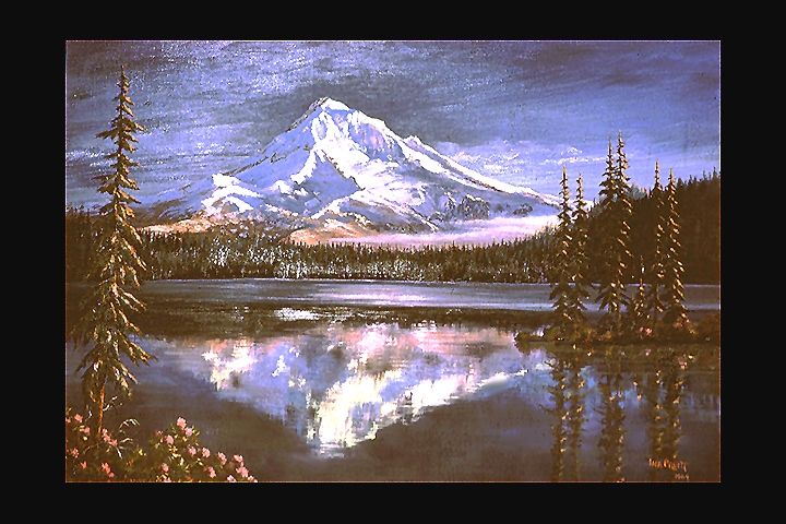 135 Mount Hood #1 - Pruitt Gallery - Paintings & Prints, Landscapes ...