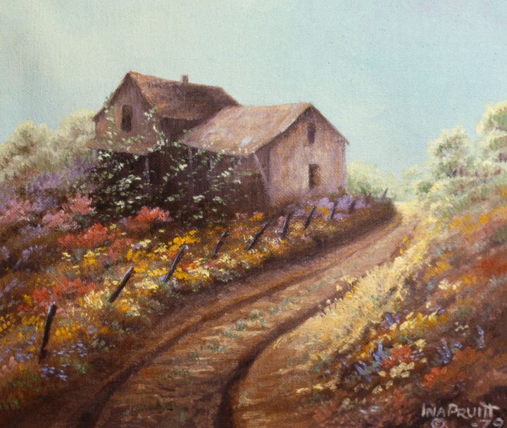 292a Another Spring - Pruitt Gallery - Paintings & Prints, Buildings ...