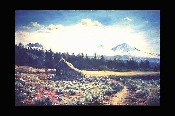 170 The Three Sisters - Pruitt Gallery - Paintings & Prints, Landscapes ...