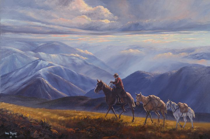 175 Into the High Country - Pruitt Gallery - Paintings & Prints ...
