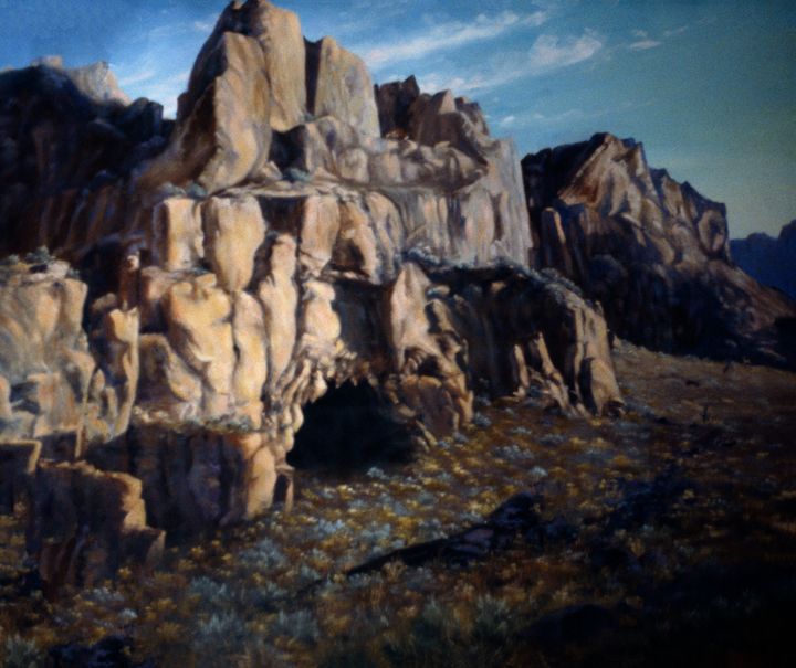 250 Trout Creek Cave - Pruitt Gallery - Paintings & Prints, Landscapes ...