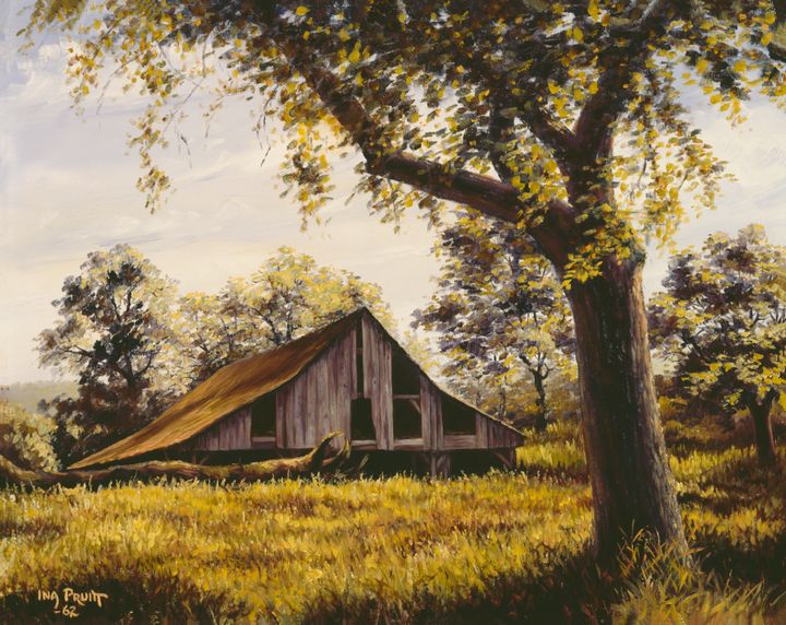 89 The Old Hayloft - Pruitt Gallery - Paintings & Prints, Buildings ...