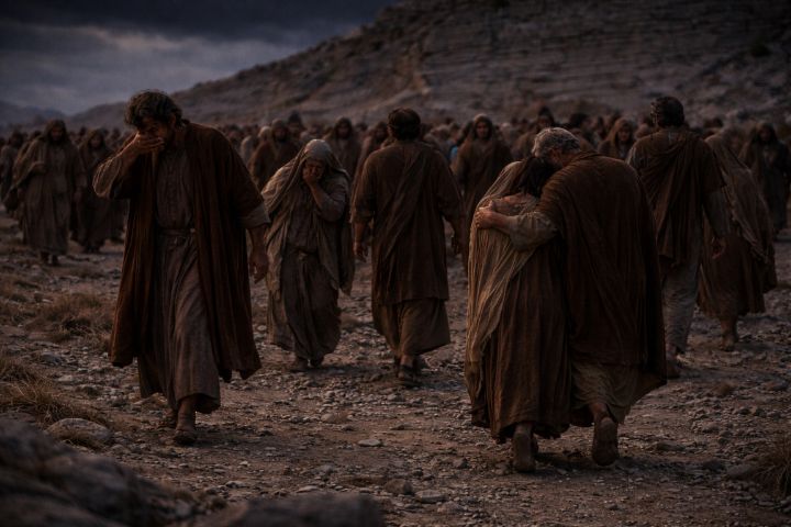 567 The disciples leave the cross - Pruitt Gallery - Digital Art & AI ...