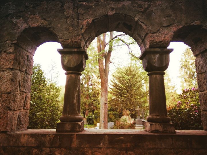 Old Roman Arch wall on a graveyard - EUGENE JONAI - Photography ...
