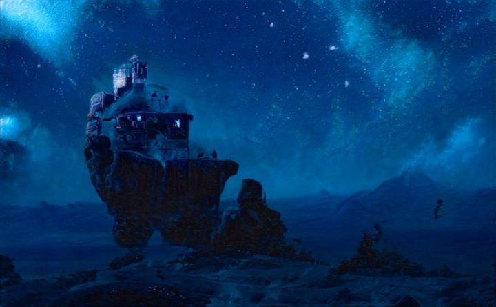 Outpost - Galleria Straordinaria - Digital Art & AI, Buildings ...