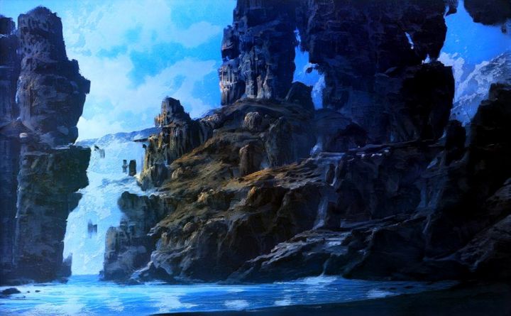 Winter Freeze - Galleria Straordinaria - Digital Art & AI, Landscapes ...