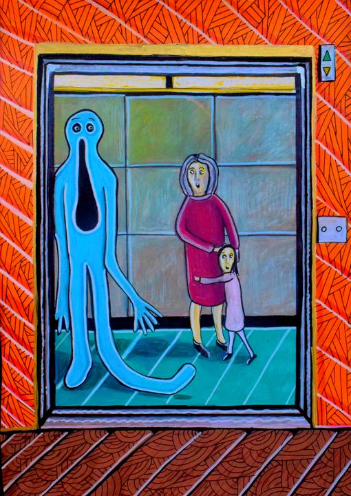 Momentarily misunderstood - Dylan Gill - Paintings & Prints, Humor ...