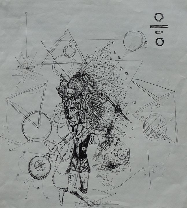 clashing of two sides - Connor Torrence - Paintings & Prints, Ethnic ...