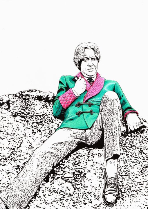 Oscar Wilde - Fiach MacHale - Paintings & Prints, People & Figures ...