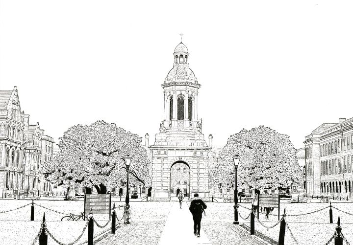 Trinity College Dublin - Fiach MacHale - Drawings & Illustration ...