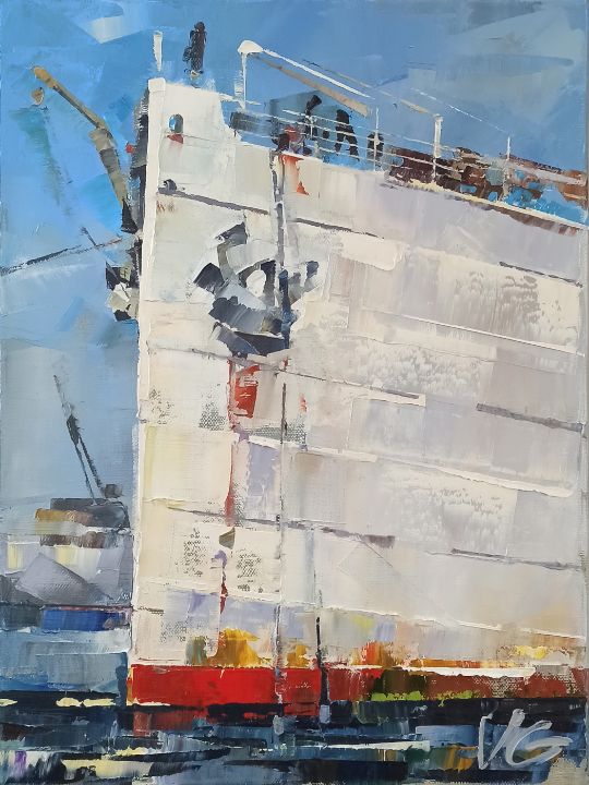 Maritime series FORE STEM part #1 - Volodymyr Glukhomanyuk - Paintings ...