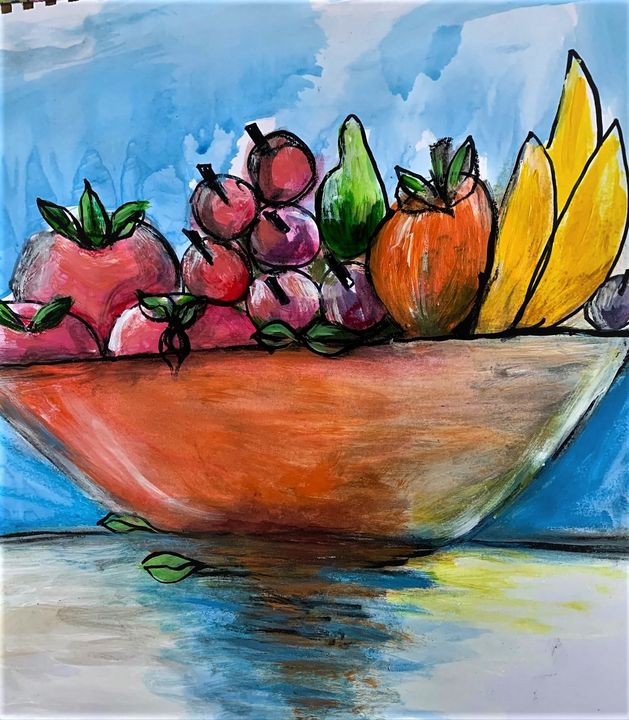 The Basket Full - Brian Edward Gallery - Paintings & Prints, Abstract ...