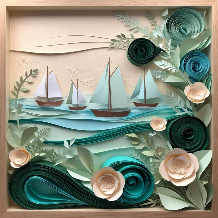Paper Craft Art - Artdownload - Digital Art & AI, Abstract, Other ...