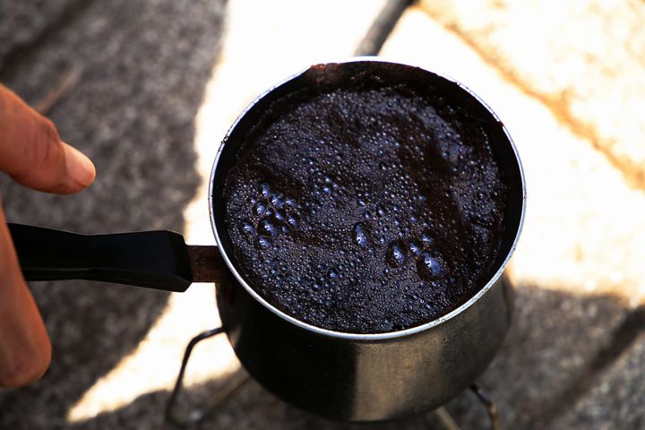 Black coffe boiling in finjan - gal shoval mashiach - Photography, Food ...