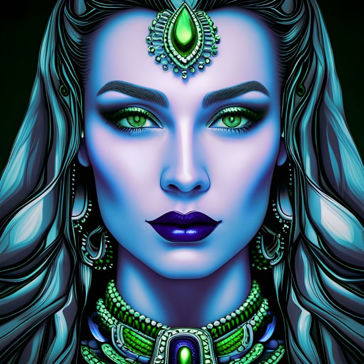 Portrait of Bathsheba - Salon of Digital Art - Digital Art & AI ...