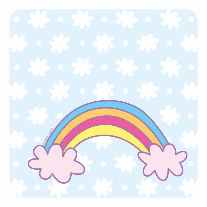 "Baby Blue Rainbow" - Ivana Decuzzi DG - Drawings & Illustration ...