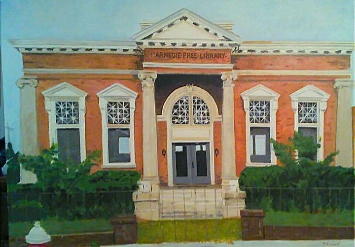Carnegie Library, Cordele, GA - Terry Forrest Fine Art - Paintings ...