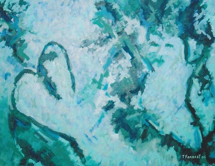 The Face - Terry Forrest Fine Art - Paintings & Prints, Abstract ...