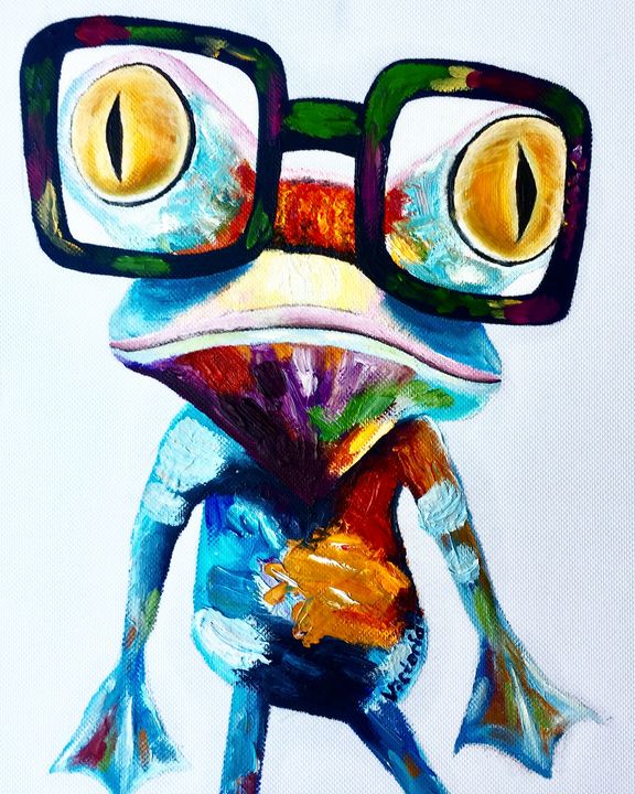 Crazy frog - Vikaart - Paintings & Prints, Animals, Birds, & Fish ...
