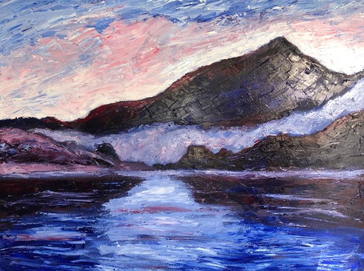 Llyn Gwynant - Sam Howley - Paintings & Prints, Landscapes & Nature ...