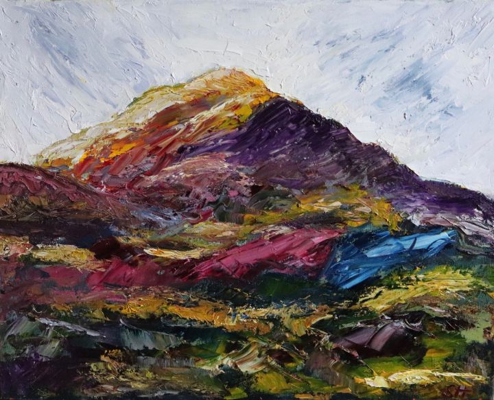 Ben Vrackie - Sam Howley - Paintings & Prints, Landscapes & Nature ...