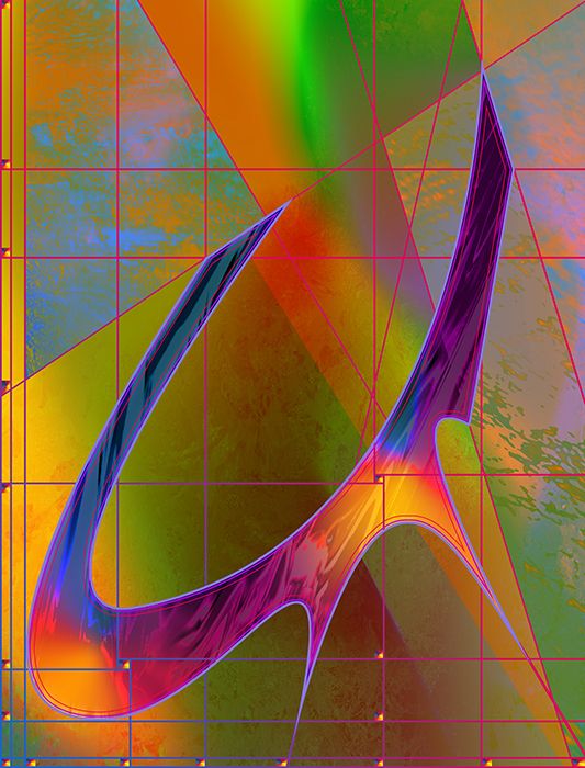 experiment.2.a.9 - Curtis R Doll Jr - Paintings & Prints, Abstract ...