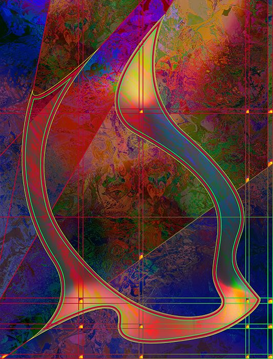 experiment.2.a.9.9 - Curtis R Doll Jr - Paintings & Prints, Abstract ...