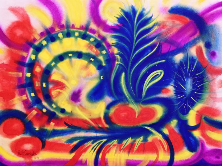 Chromatic Aberration - CarlyleArt - Paintings & Prints, Abstract, Color ...