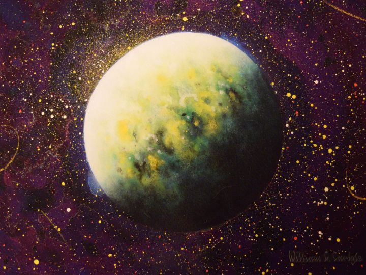 PLANET ZERO - CarlyleArt - Paintings & Prints, Astronomy & Space, Other ...