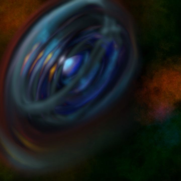 Button - Anomalia Chin - Digital Art & AI, Abstract, Landscape - ArtPal