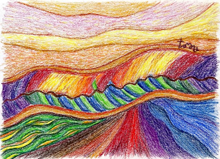 "Movement Space" - SatiTamall.Art Healing Energy Paintings - Paintings ...