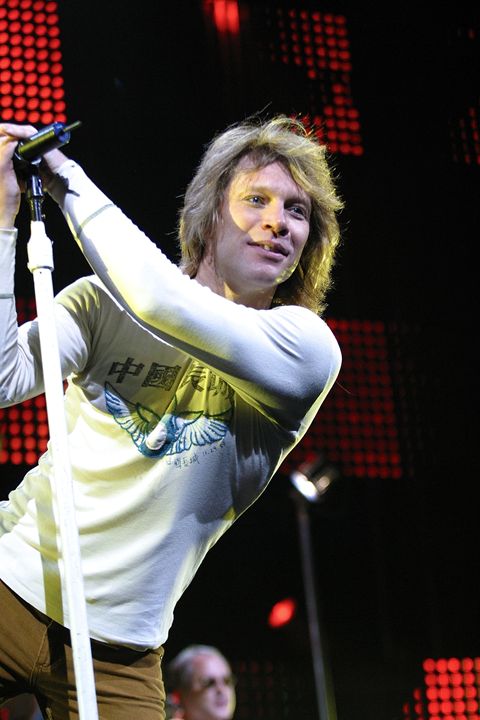 Musician Jon Bon Jovi Color Photo - Front Row Photographs - Photography ...
