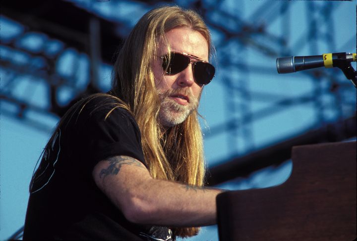 Musician Gregg Allman Color Photo - Front Row Photographs - Photography ...
