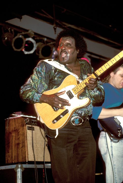 Guitarist Albert Collins Color Photo - Front Row Photographs ...