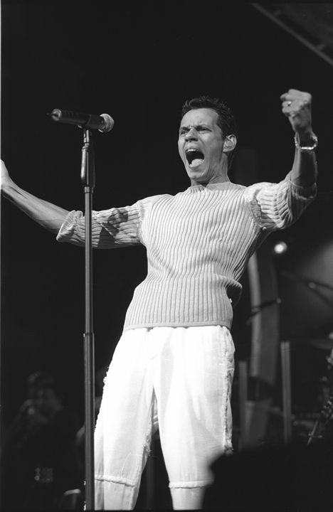 Singer Marc Anthony BW Photo - Front Row Photographs - Photography ...