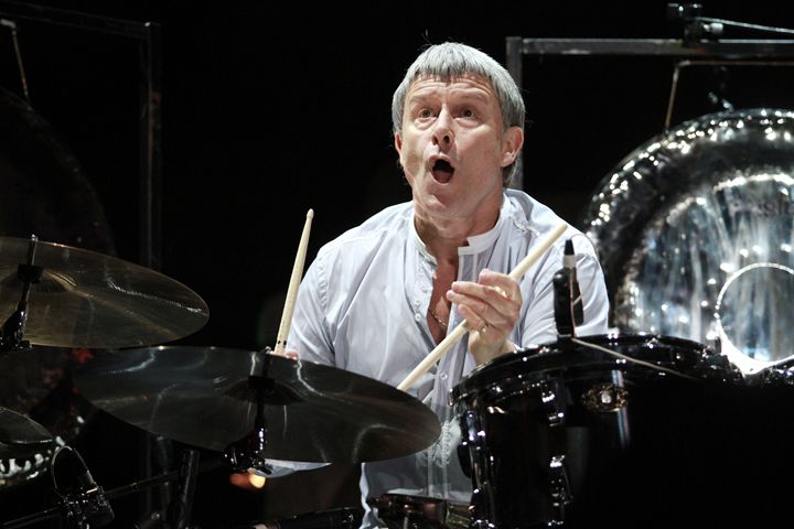 Asia Drummer Carl Palmer Color Photo - Front Row Photographs ...