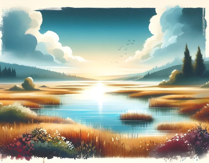 Nature's Reflections - artrimas - Paintings & Prints, Flowers, Plants ...