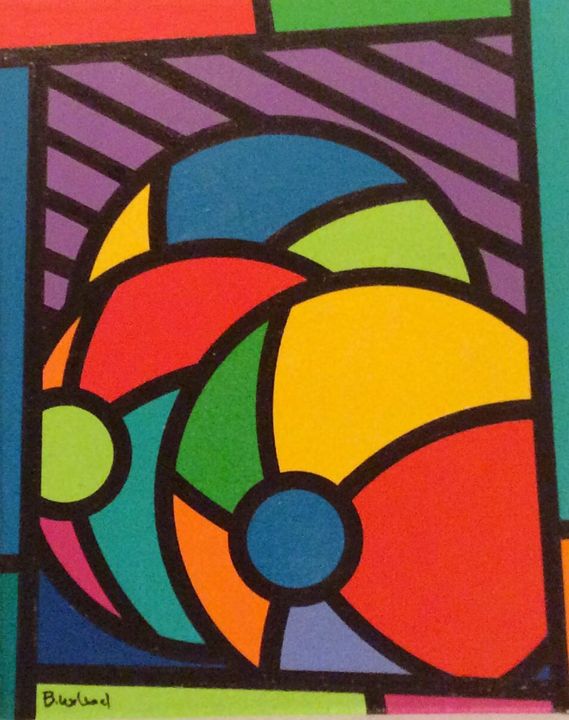 Beach Balls - Brian Wilson's Art - Paintings & Prints, Still Life ...