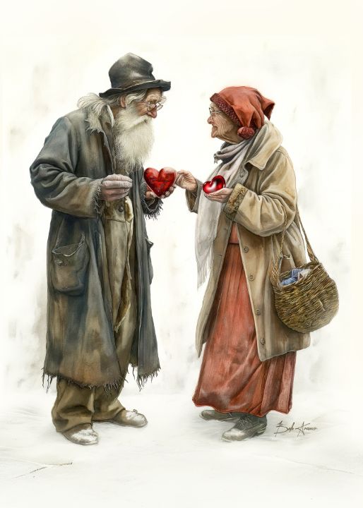 A Lifetime Of Love Valentine's Day - Art By Bob Kramer - Drawings ...