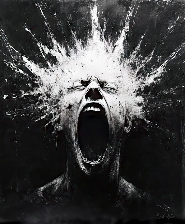 Explosion of Emotion - Art By Bob Kramer - Digital Art & AI, People ...