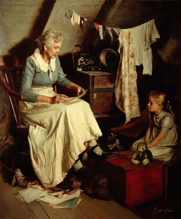 A Mother’s Touch Timeless Love - Art By Bob Kramer - Digital Art & AI ...