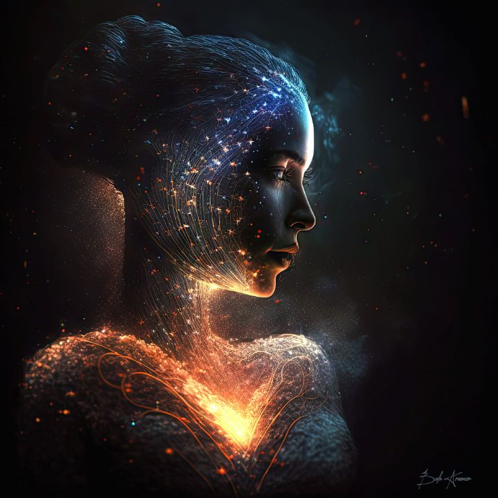 Universal Woman - Art By Bob Kramer - Digital Art & AI, People ...
