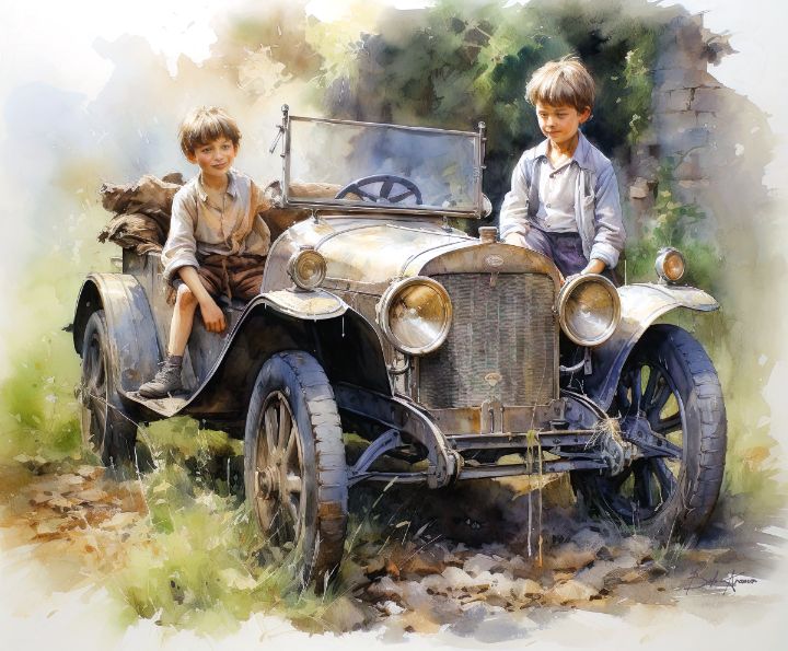 Taking An Early Interest - Art By Bob Kramer - Digital Art & AI ...