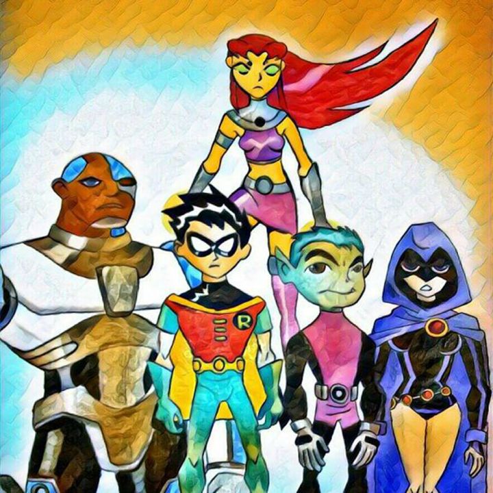 Teen Titans - Cyron James gallery - Drawings & Illustration, Childrens ...