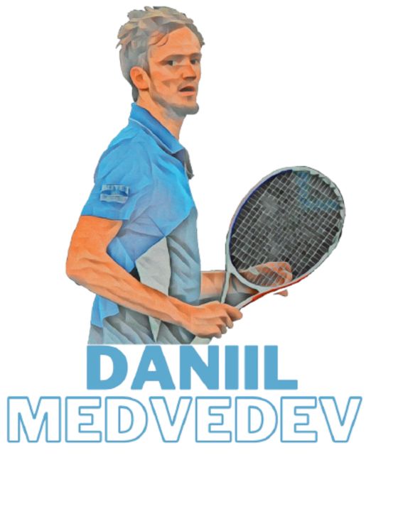 Daniil Medvedev - BorodinaAlen - Drawings & Illustration, People ...