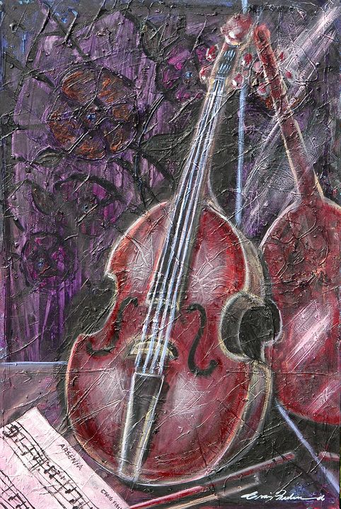 Violin - Craig Fielder It`s All In My Hands Art Production - Paintings ...