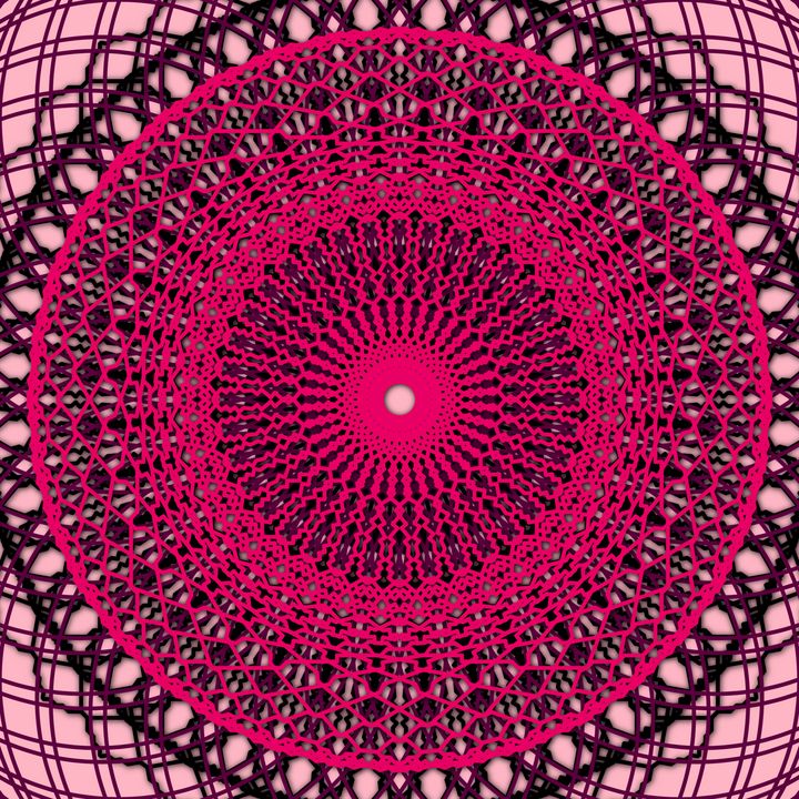 Mandala - Cano Ita - Digital Art & AI, Abstract, Geometric - ArtPal
