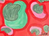 Pink Avocado - Sun Moon Art - Drawings & Illustration, Food & Beverage ...