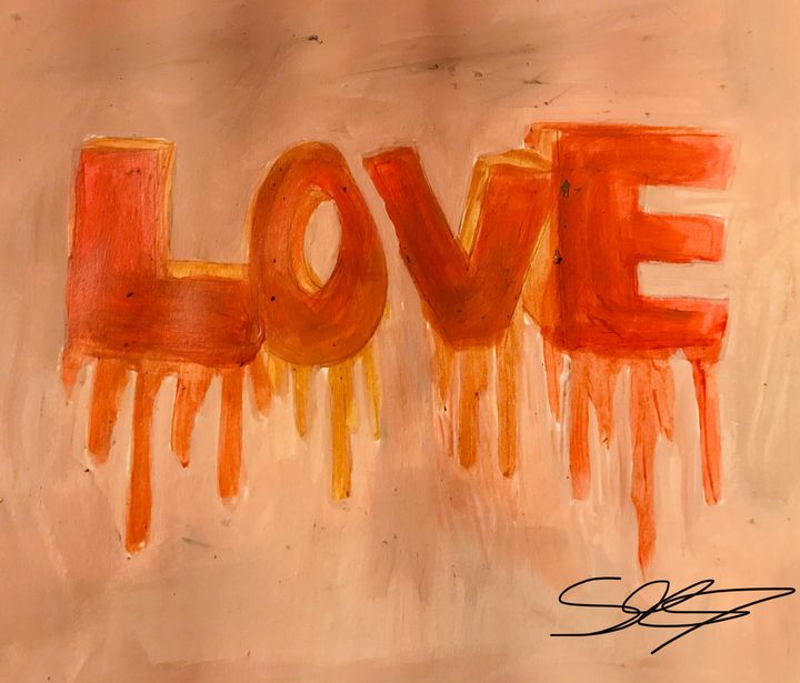 Pouring Love - Sun Moon Art - Paintings & Prints, Religion, Philosophy ...